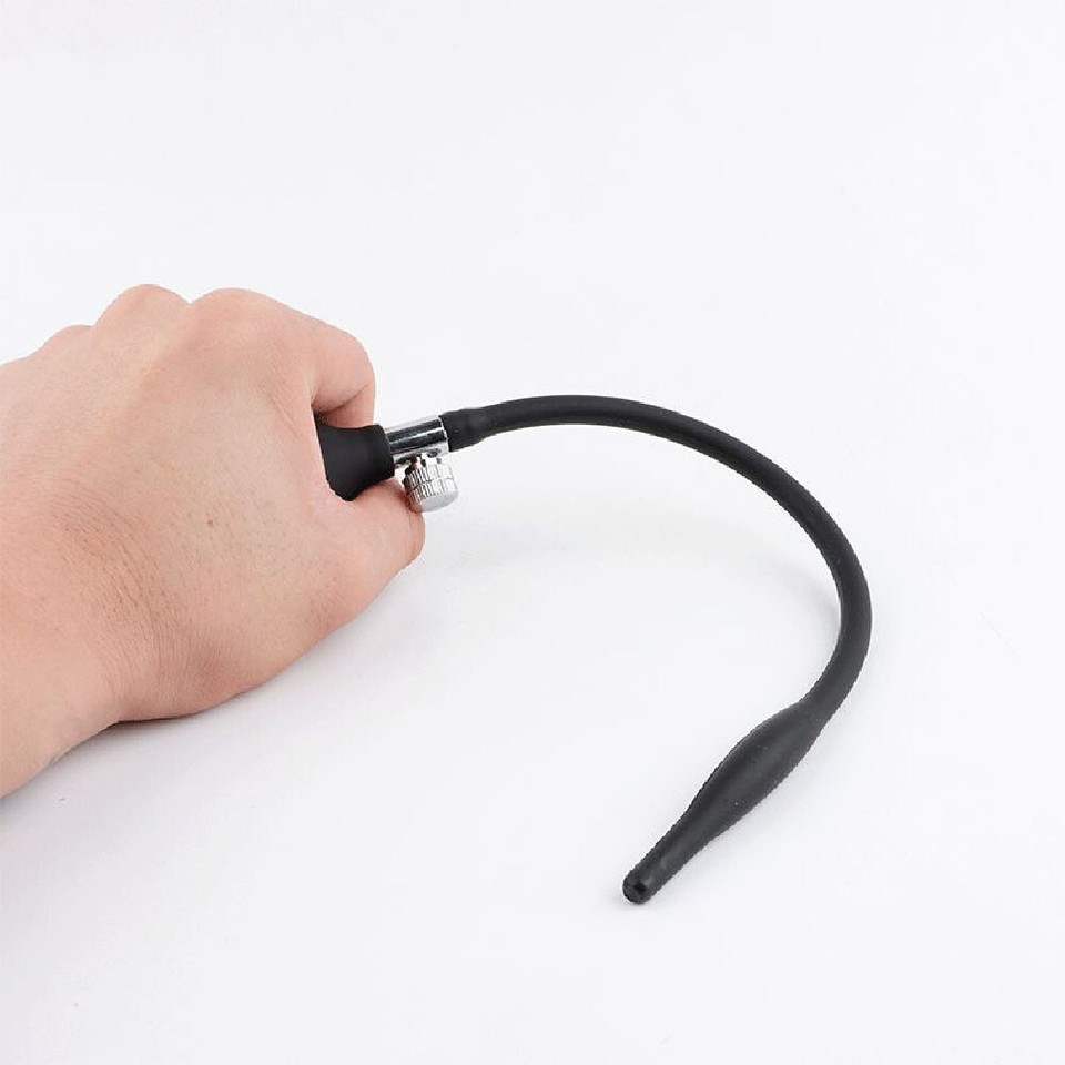 Silicone Inflatable Urethral Sounds Stretcher Penis Plug Pump Male Men ...