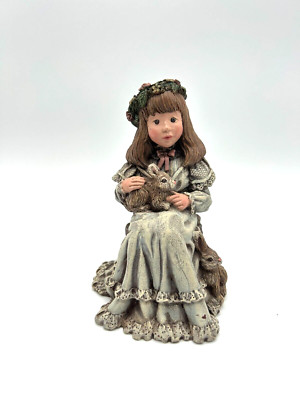 Sarah's Attic Girl with Bunnies, Girl with Rabbits, Bunny, Rabbit ...