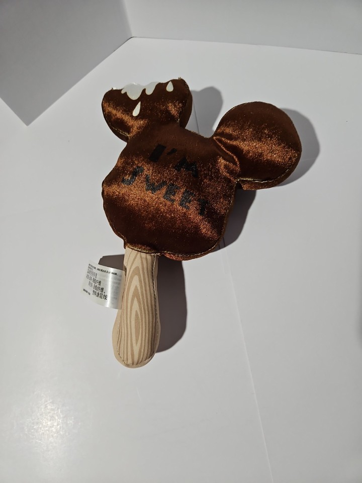 Disney Mickey Mouse Ice Cream Bar Chocolate Stuffed Toy Plush Food ...