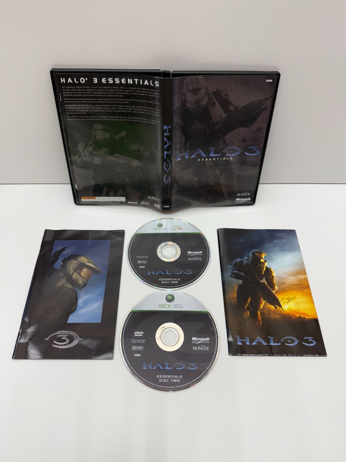 Halo 3: Essentials Legendary Edition (2-Disc Xbox 360 Set) | eBay