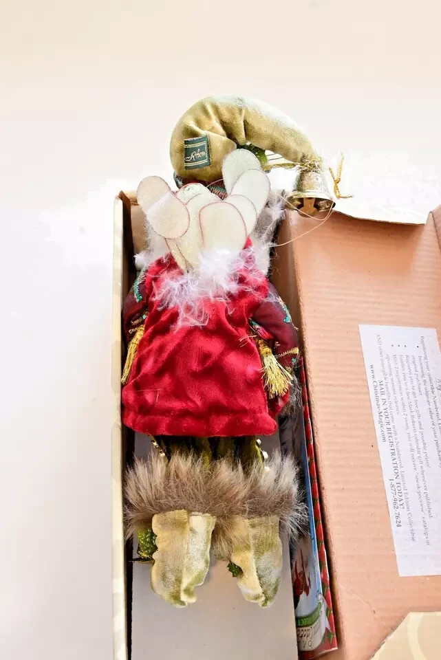 NEW Mark Roberts Whispering Pine Fairy Christmas Elf 10" Limited ...