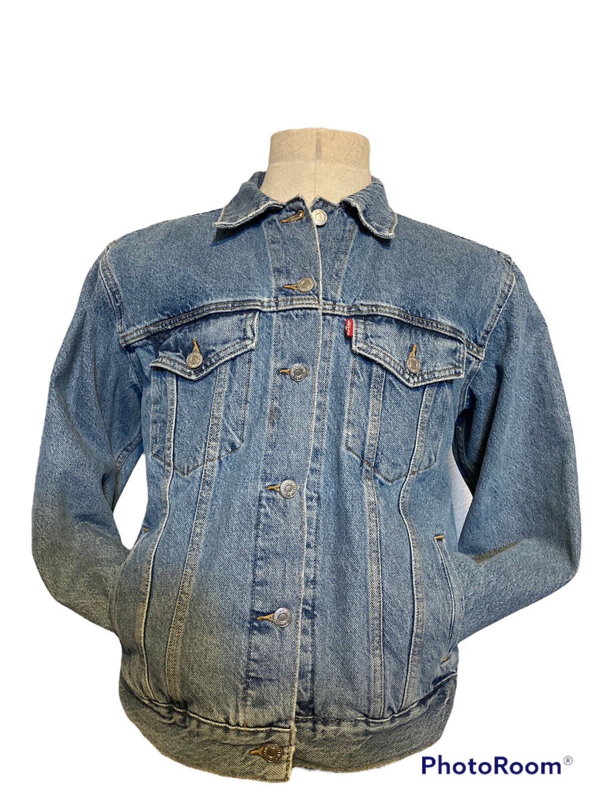 LEVIS denim jacket, Vintage Or Vintage Style, Large, … - Gem