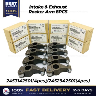 ⭐Genuine⭐ Intake & Exhaust Rocker Arm 8PCS 2453142501 2452942501 for ...
