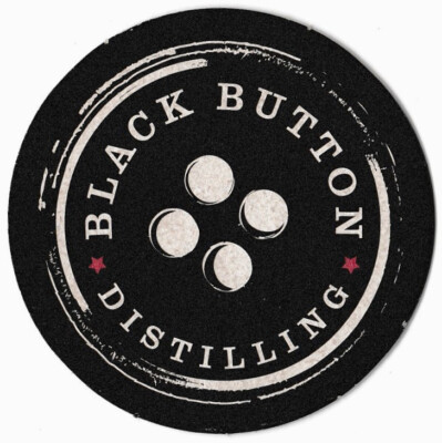 Black Button Distilling Bar Coaster Rochester NY | eBay