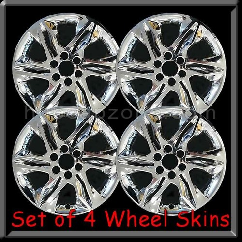2019-2025 Chrome Chevy Blazer Wheel Skins Hubcaps 18" Chevrolet Wheel ...