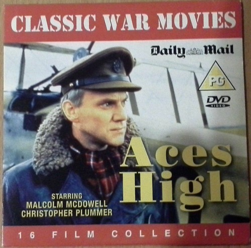 ACES HIGH (1976) PROMO DVD: MALCOLM MCDOWELL; CHRISTOPHER PLUMMER ...