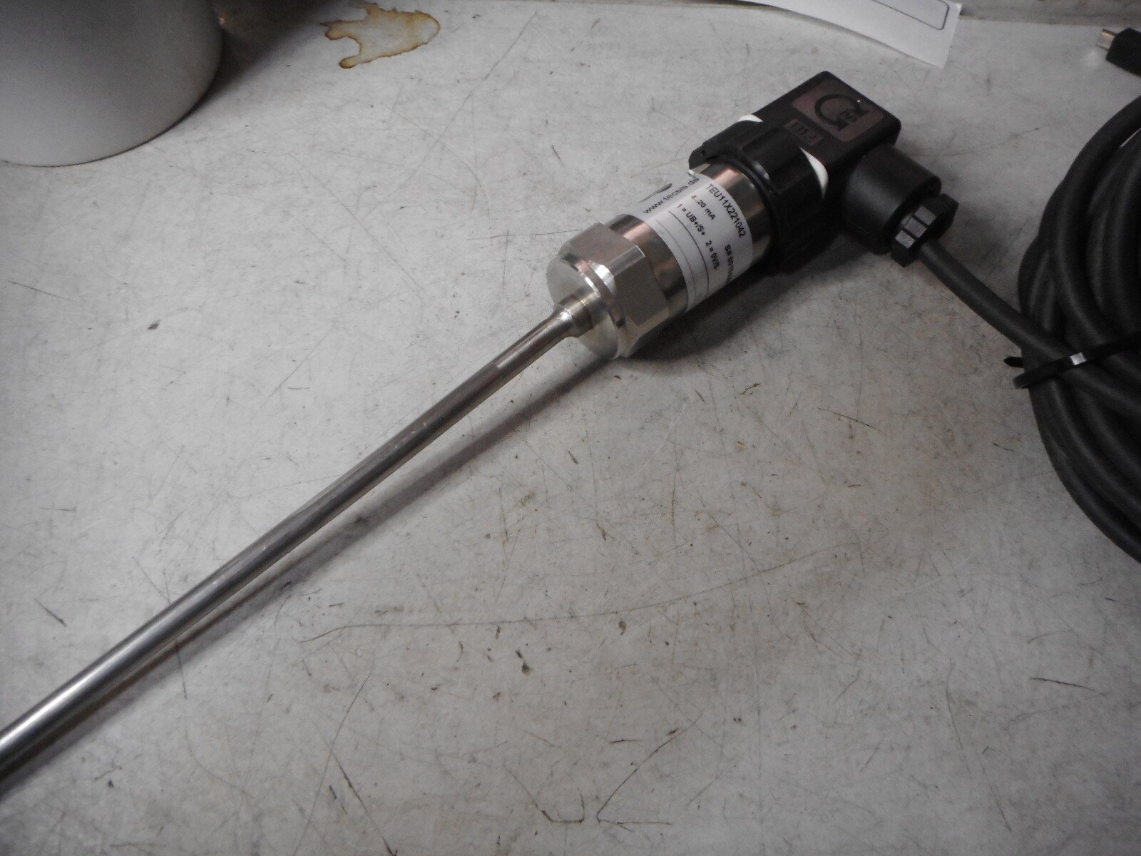 TECSIS TEMPERATURE SENSOR -- 4...20mA output -- PT Compact USB ...