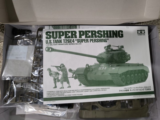Tamiya 35319 US Tank T26e4 Super Pershing 1/35 Scale Kit for sale ...