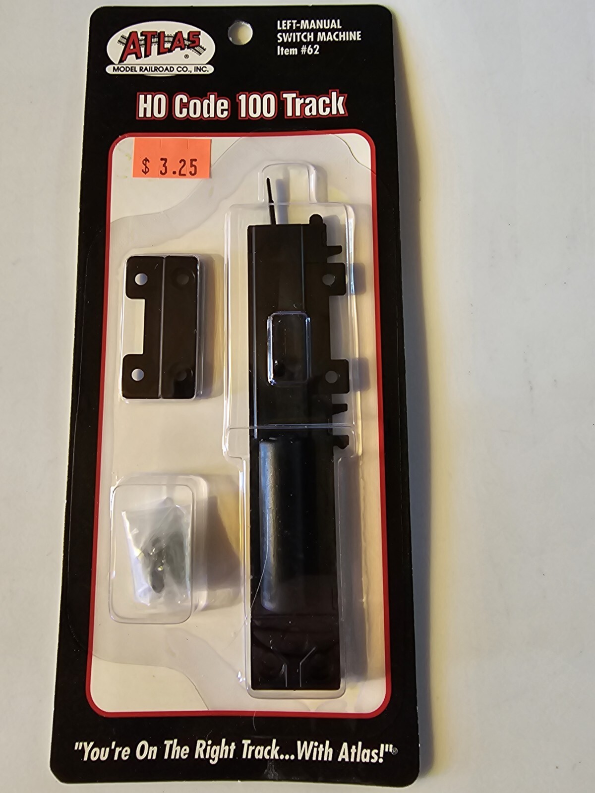 Atlas #62 Left Manual Switch Machine for HO Scale Code 100 Track | eBay