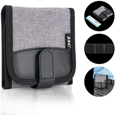 3 Pockets Camera Lens Filter Case Pouch for UV CPL ND Filter Storage Up ...