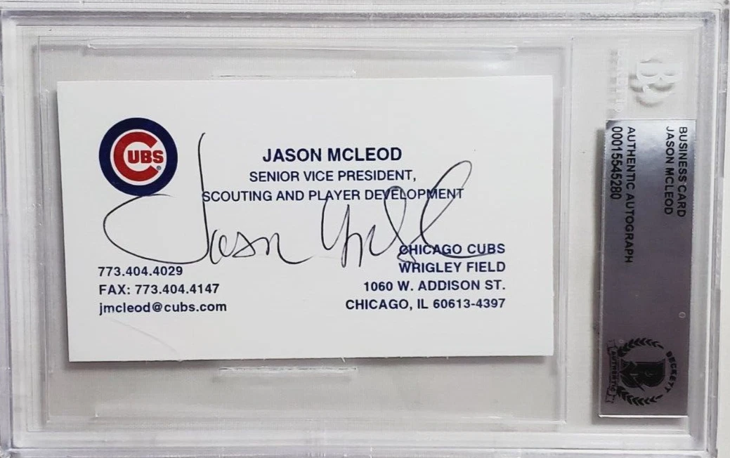 Jason Mcleod Cubs