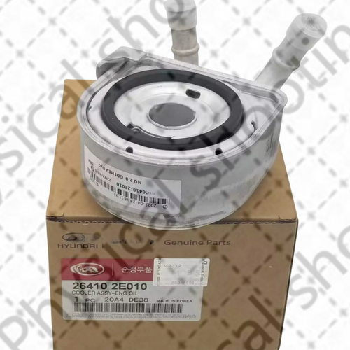GENUINE Engine Oil Cooler for Hyundai Sonata 16-19 Kia Optima 2017-2020 ...