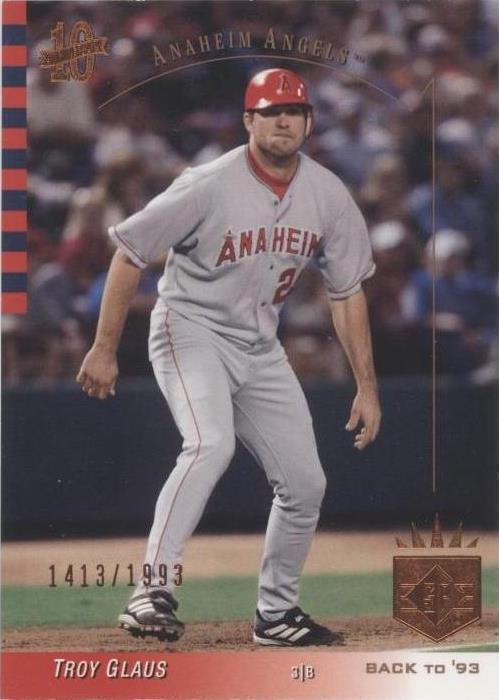 2003 SP Authentic - Back to '93 Troy Glaus #124 /1993 for sale online ...