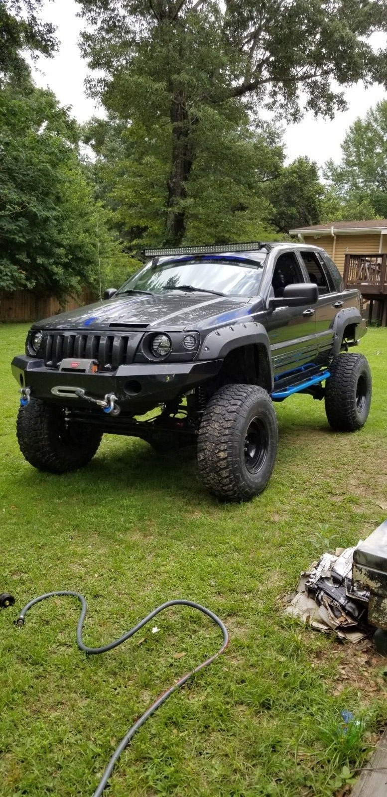 PAIR OF 1999-2004 JEEP GRAND CHEROKEE WJ ROCK SLIDERS | eBay