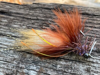 T-Money Shrimp Fly 2/0 Hook Brown/Tan Redfish Snook Tarpon Saltwater ...