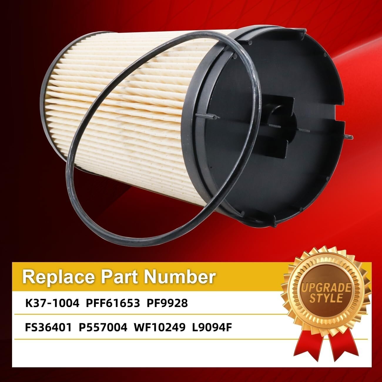 Fuel Filter K37-1004-PFF61653-PF9928-FS36401-P557004-WF10249-L9094F (3 ...
