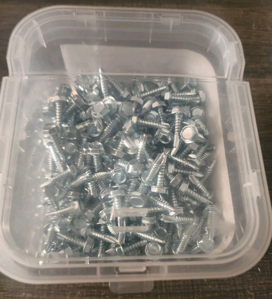 450pk Teks #10-16 × 3/4 in. External Hex Washer Head Drill Point Screw ...