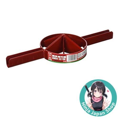 Senkichi Bamboo Splitter Double Grip 6-Way All Steel Blade 130mm Japan ...