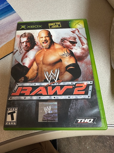 Raw 2 WWE Video Game For Xbox Gaming Consoles Rated T For Teen | eBay