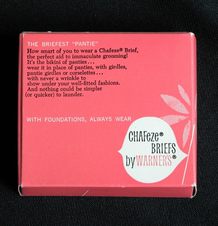 Vintage Warner's Chafeze Briefs Nylon Panties NEW in Original Box | eBay