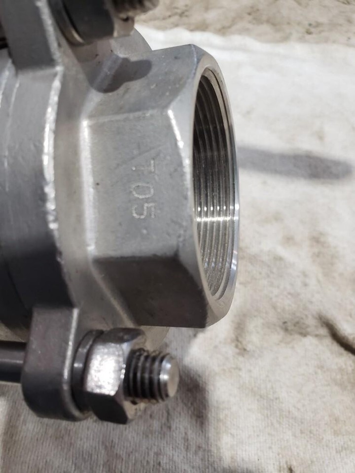 iFC Ball Valve Stainless Steel CF8M 2 inch 1000 WOG 2'' Threaded | eBay