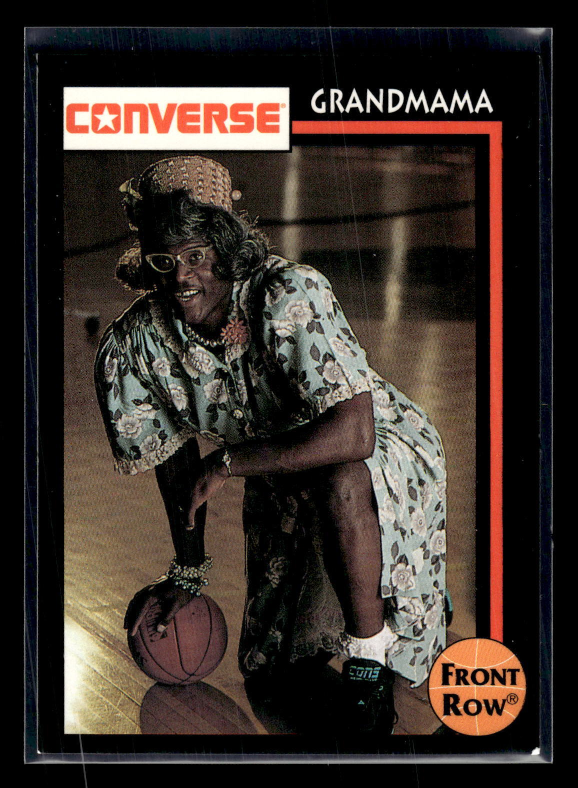 1993 Front Row Converse #G1 Grandmama's New Shoes Larry Johnson Promo ...