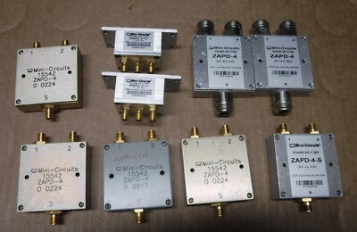MINI-CIRCUITS RF DEVICES. LOT OF 9 ASSORTED FREE SHIPPING | eBay