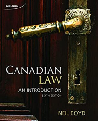 Canadian Law : An Introduction Neil Boyd | eBay Australia