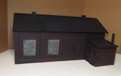 VINTAGE LIONEL O SCALE INDUSTRIAL FACTORY OR TRAIN YARD BUILDING BUILT ...