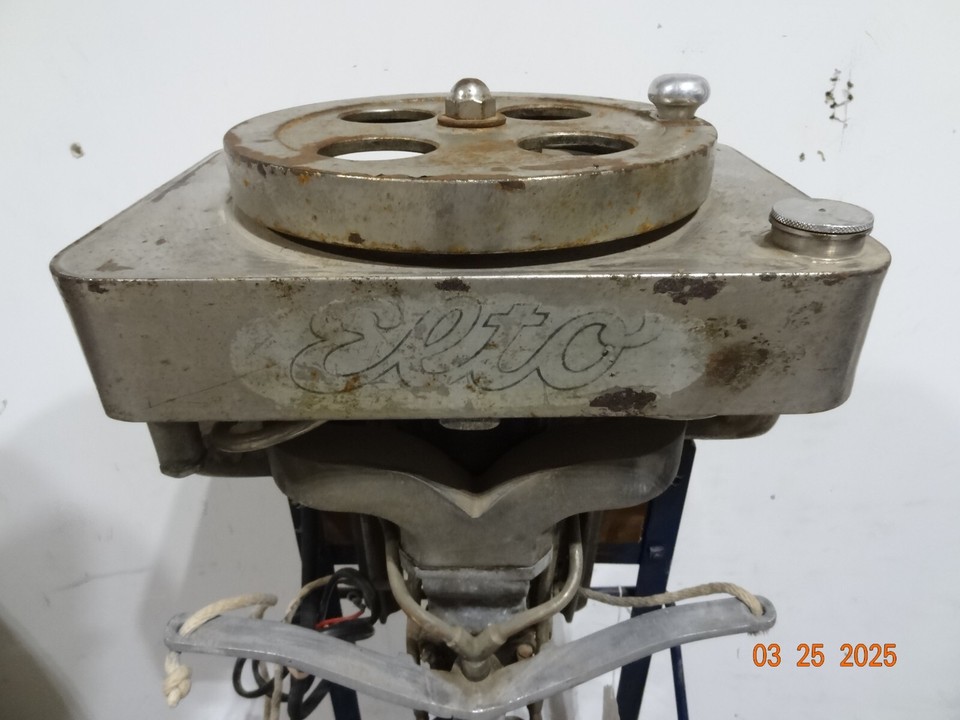 Rare 1920's Antique Flywheel Evinrude Elto Light Twin Outboard Motor | eBay