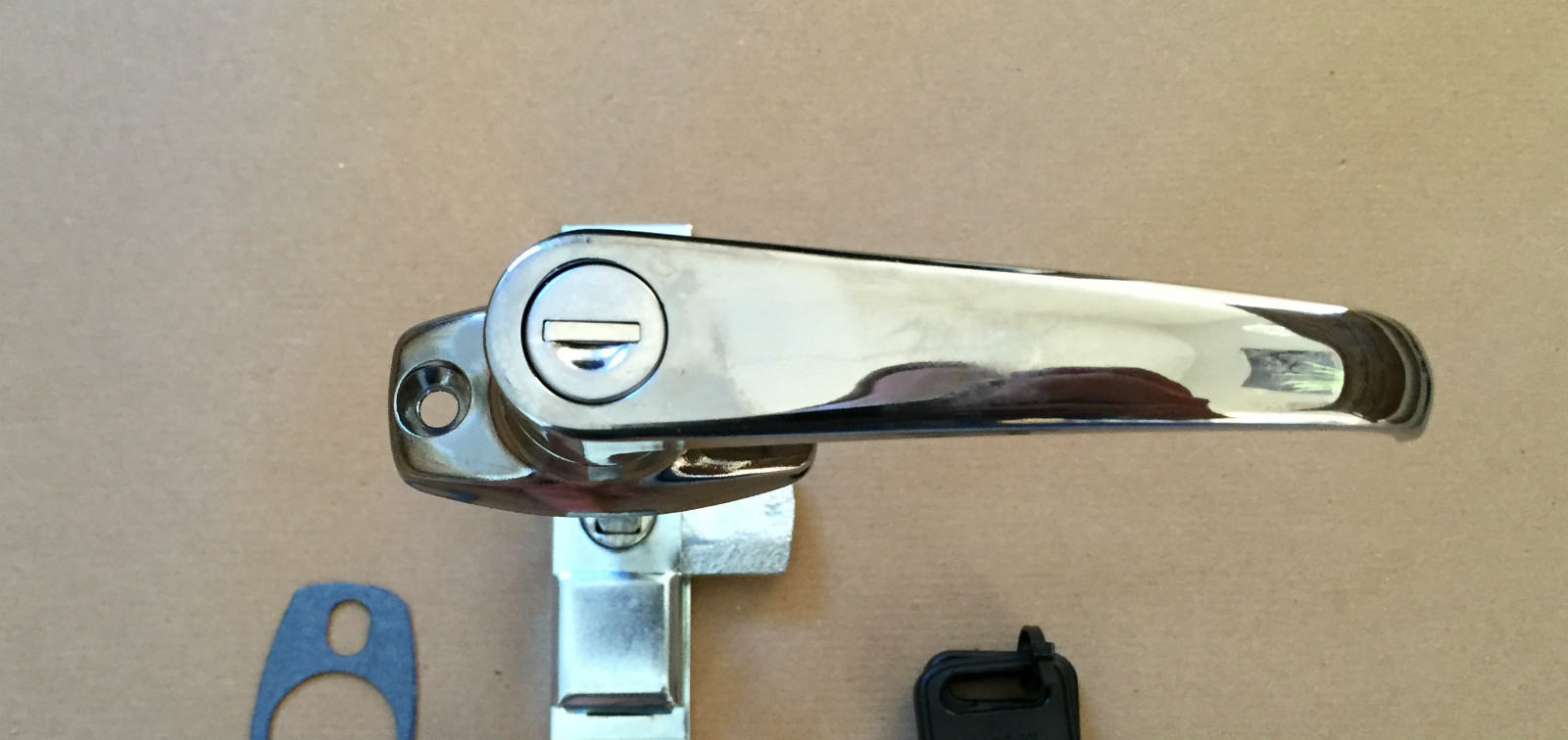 Chrome Lever Locking Handle Trailer Rear Doors BV45 BV85 IFOR WILLIAMS ...