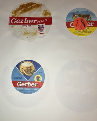 Switzerland - Vintage Cheese Label - Gerber | eBay UK