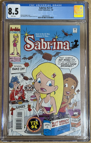 Sabrina 1 v#2 CGC 8.5 Archie Comics 2000 | eBay