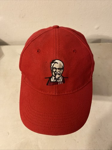 KFC Colonel Sanders Red Adjustable Baseball Cap Hat OSFM | eBay