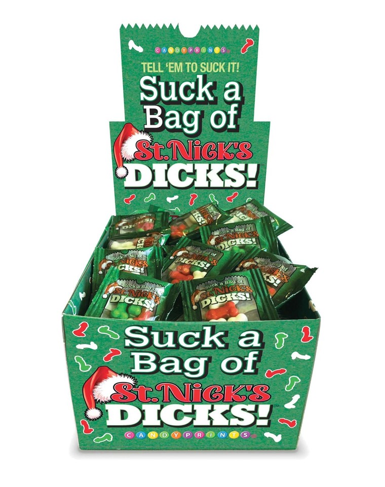 SUCK A BAG OF ST NICK'S D...S PARTY FAVOR GAG GIFT 100 MINI BAGS BOX | eBay
