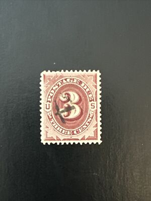 US Scott #J17 Postage Due Stamp Cat $350 Used Ng Well Centered | eBay