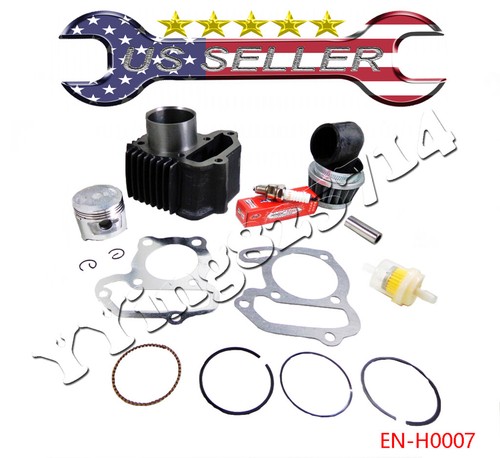 Yamaha 80cc Engine Cylinder Top End Rebuild Kit YFM80 YFM 80 22K-11311 ...