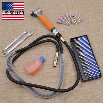 90 Degree 3MM Pneumatic Micro Grinders Angle Air Micro Die Grinder Tool ...