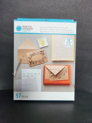 Martha Stewart Calligraphy Handwriting Kit Makes 12 Cards Still In ...