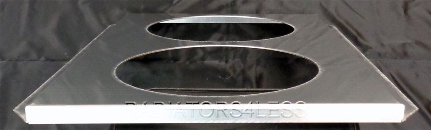 ALUMINUM RADIATOR FAN SHROUD FITS CHAMPION CC381 MC381 EC381 AE381 WITH ...