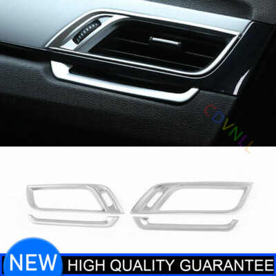 Fit For BMW X1 F48 2016-2021 Matte Silver Air Conditioning Air Outlet ...