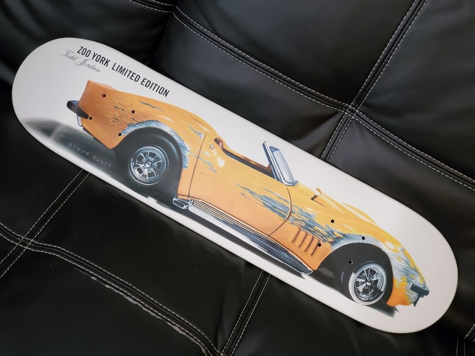Zoo York Skateboard Deck Car Wreck Series, Stingray | eBay