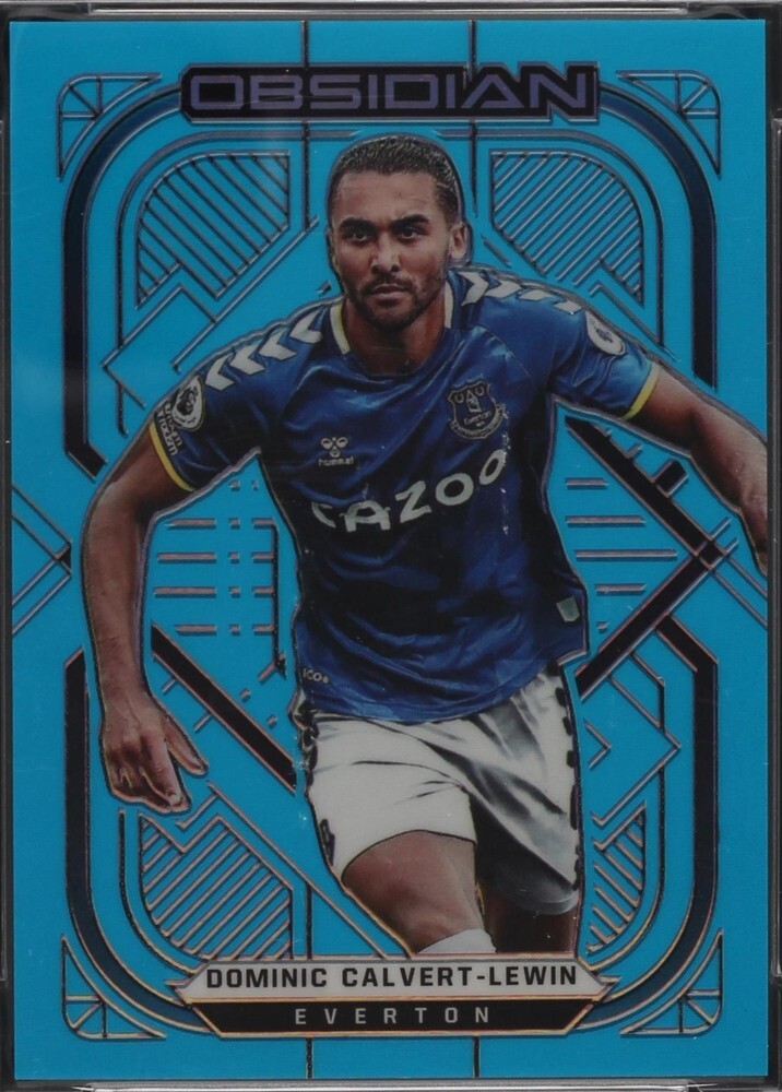 2021-22 Panini Obsidian - Dominic Calvert-Lewin #110 Electric Etch Neon ...