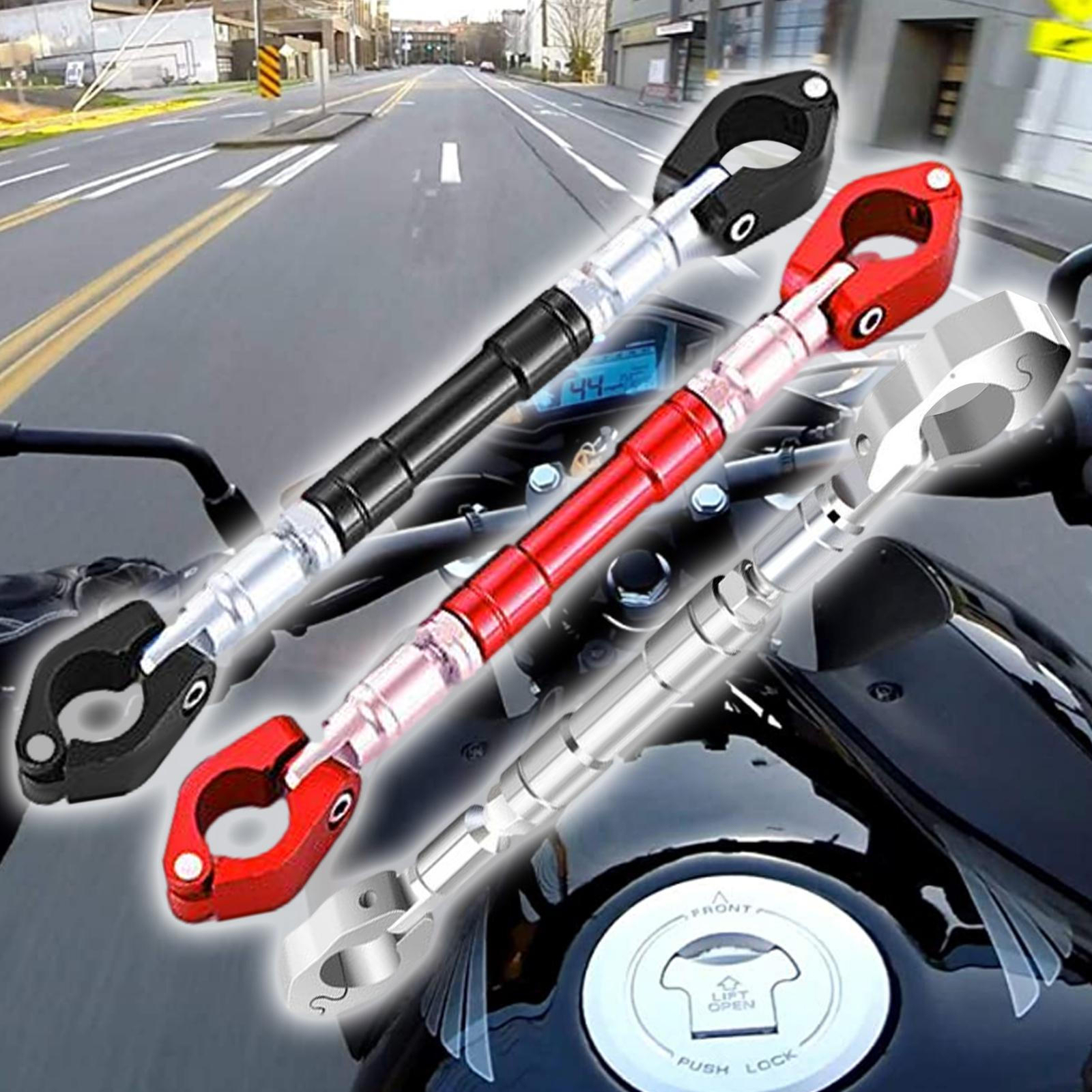 Motorcycle Balance Bar Handle Bracket Cnc Reinforced Level Crossbar ...