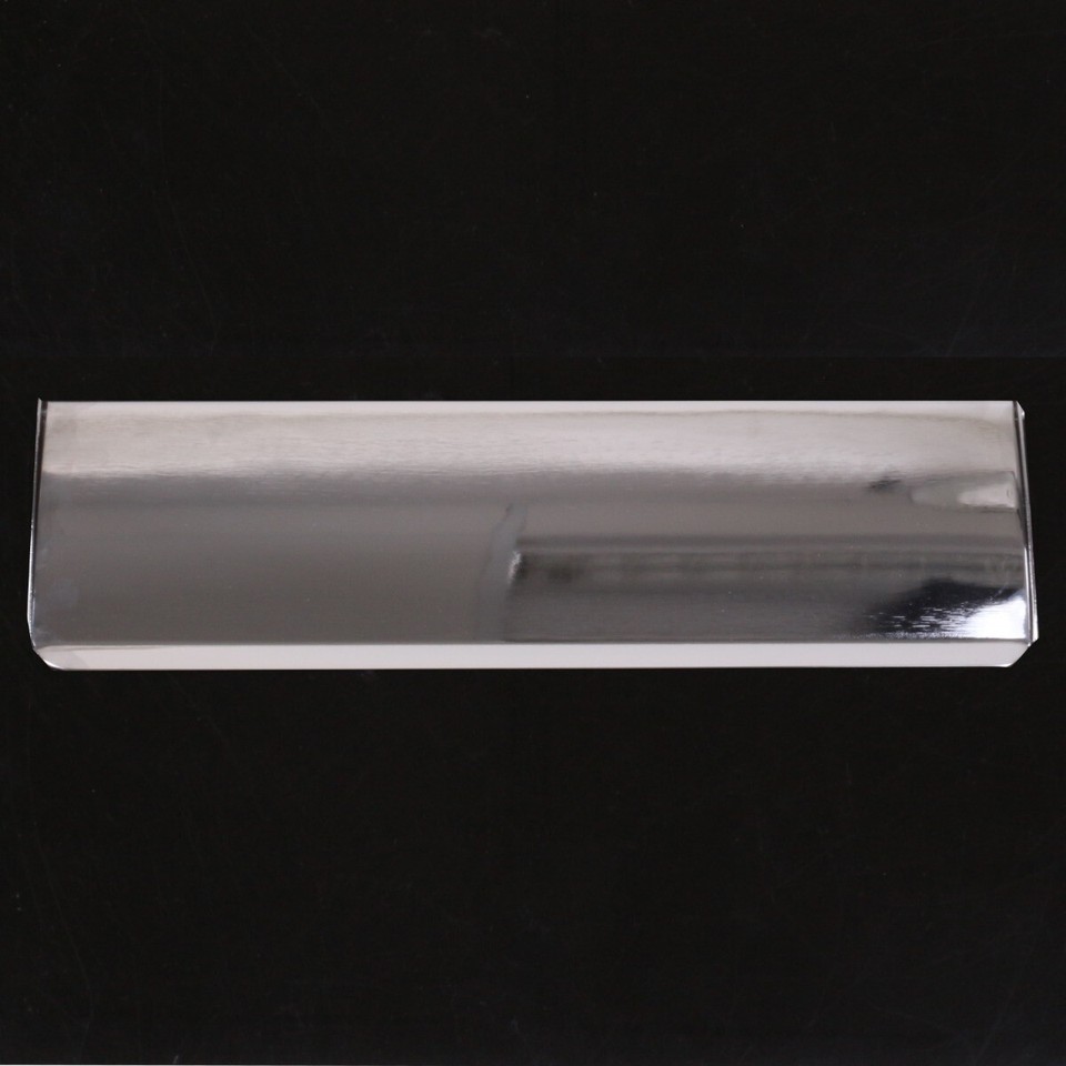 LETTER BOX FLAP Internal Front Door Letterbox Post Cover Plate CHROME ...