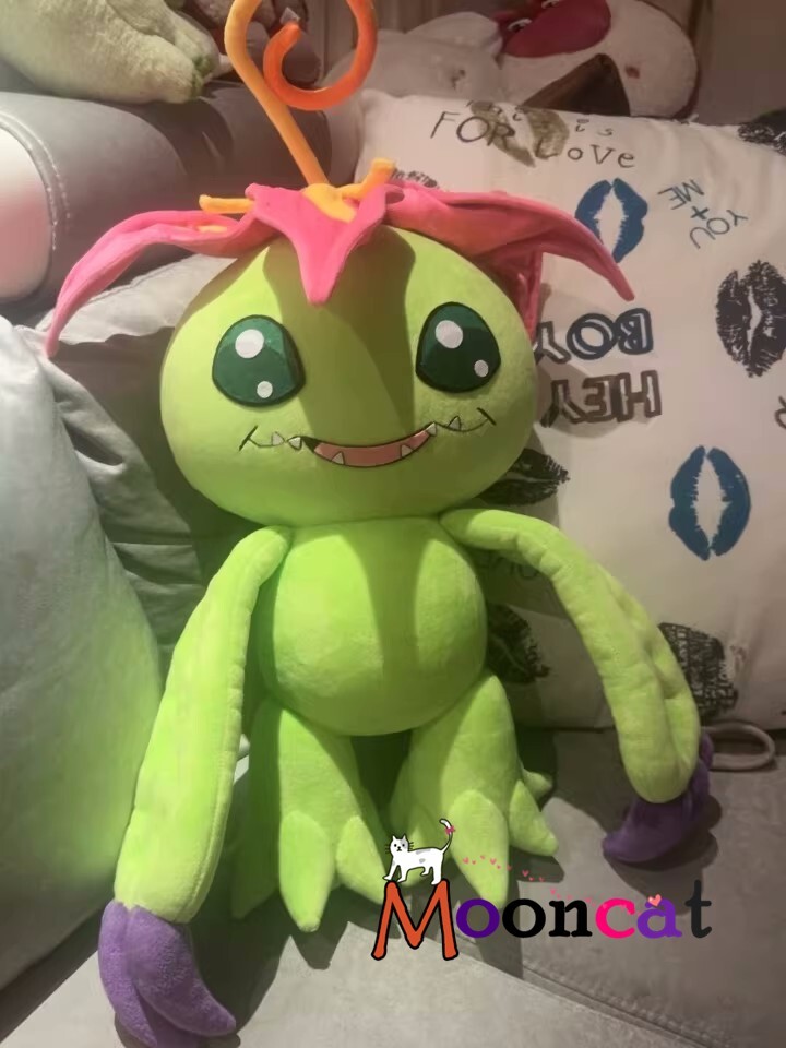 27'' Giant Digimon Palmon Plush Doll Digital Monster Stuffed Toys ...