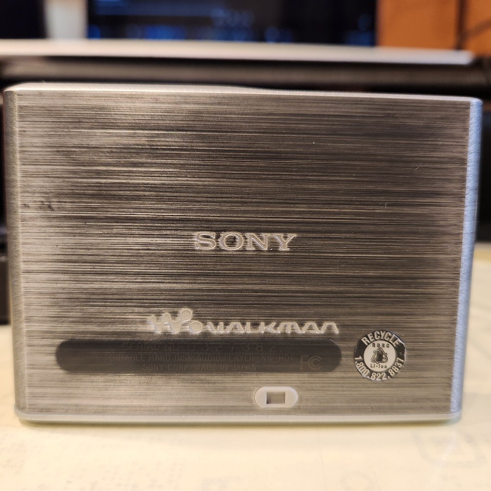 Sony NW-HD1 20 GB Network Walkman Digital Music + Cradle 27242650213 | eBay