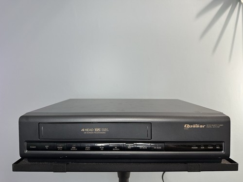 Quasar 4 Head VCR VHS Recorder Player VH420 (VHS keeps popping back out ...