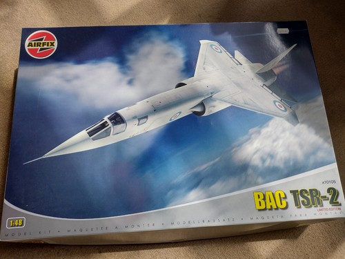 Airfix BAC TSR-2 A10105 1/48 Scale Model Kit - Used. Kit never used ...