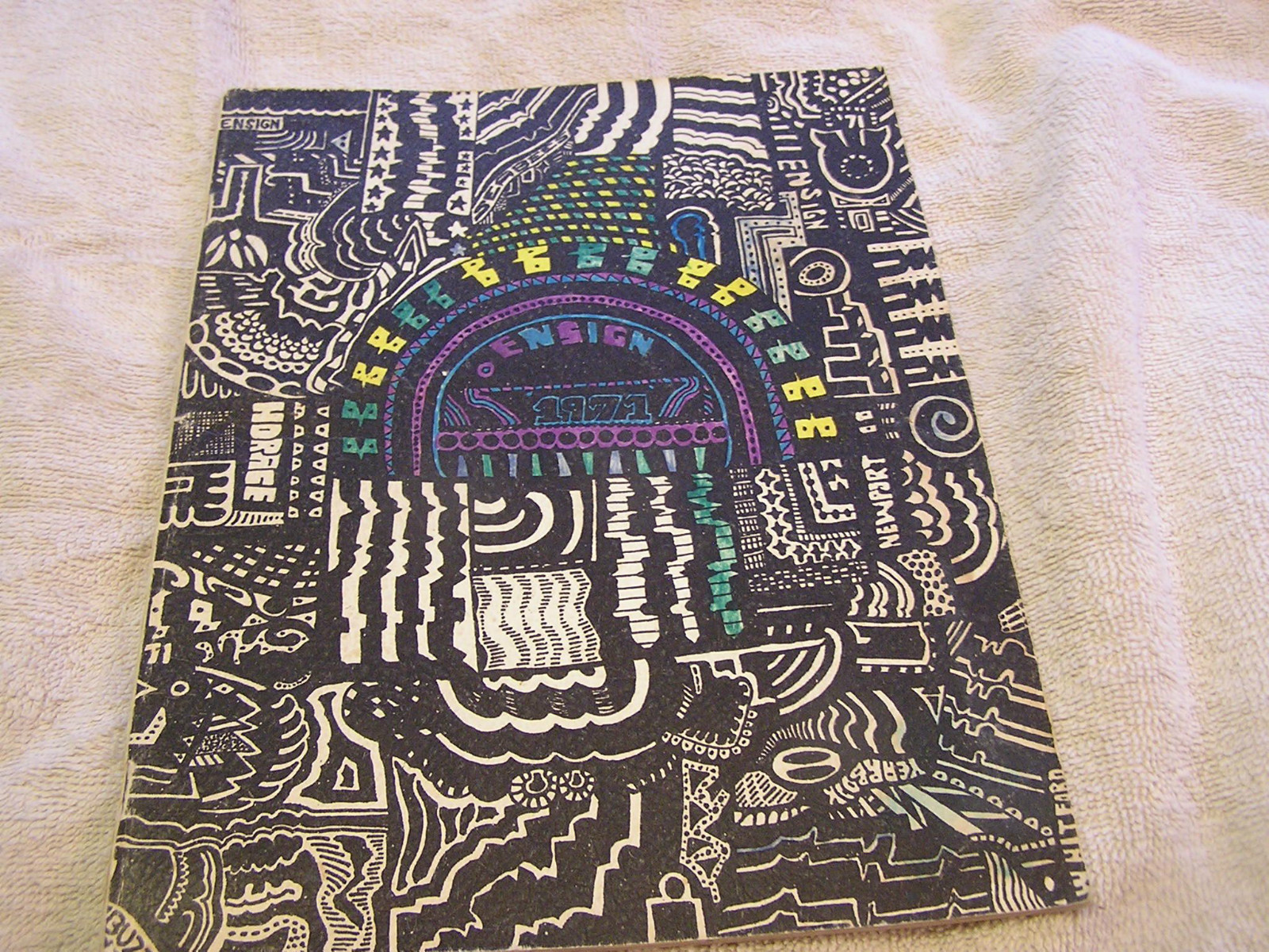 1971 Ensign Intermediate School Yearbook Newport Beach California | eBay